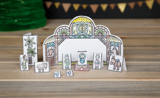 Build your very own Nativity pop-up | Compassion UK